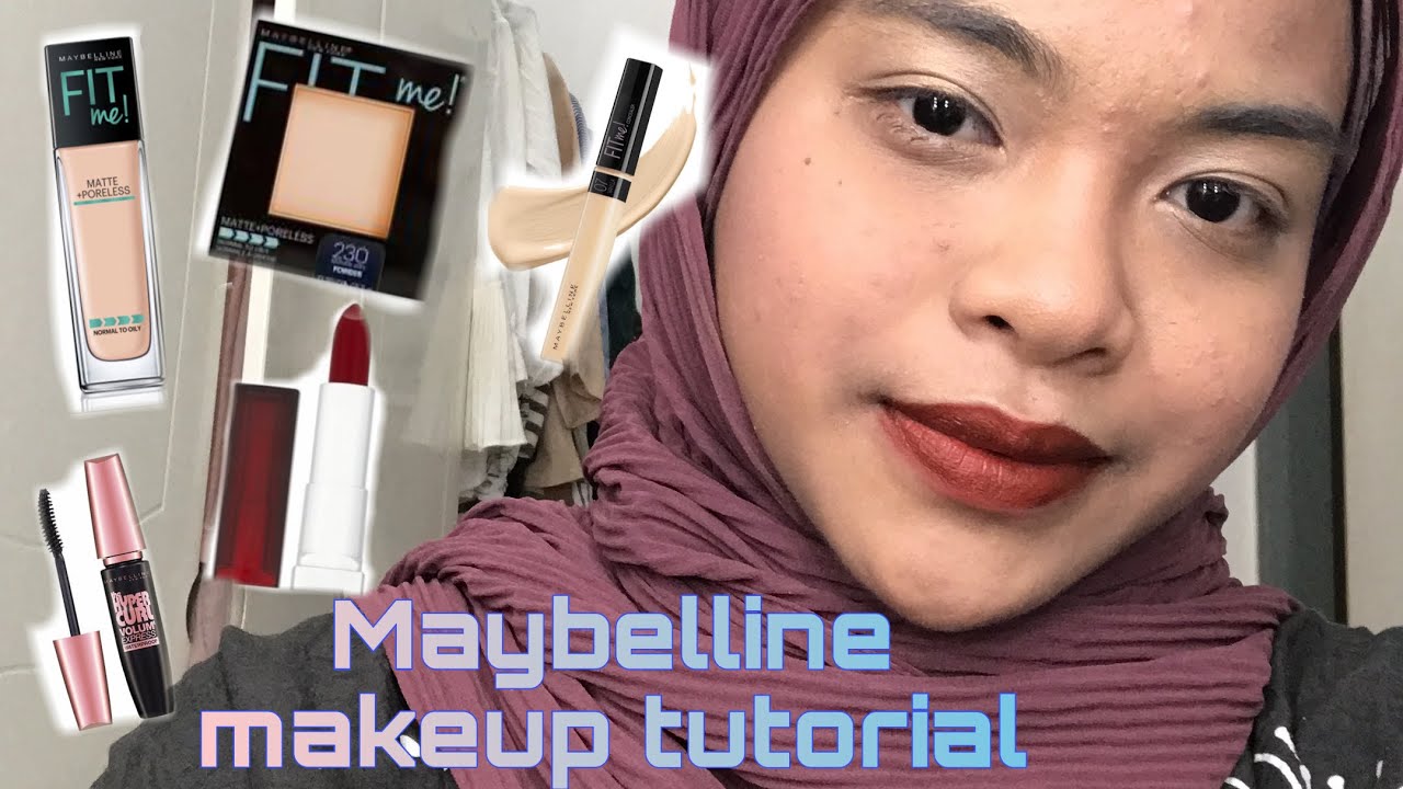 MAYBELLINE ONE BRAND MAKEUP TUTORIAL #maybelline #makeuptutorial # ...