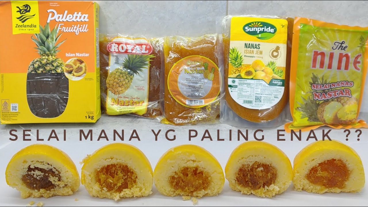 SELAI NASTAR KEMASAN PALING ENAK , MERK APA YAA - YouTube