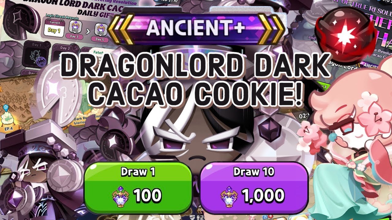 DRAGONLORD Dark Cacao?! | NEW Update Full Info! | Cookie Run: Kingdom ...