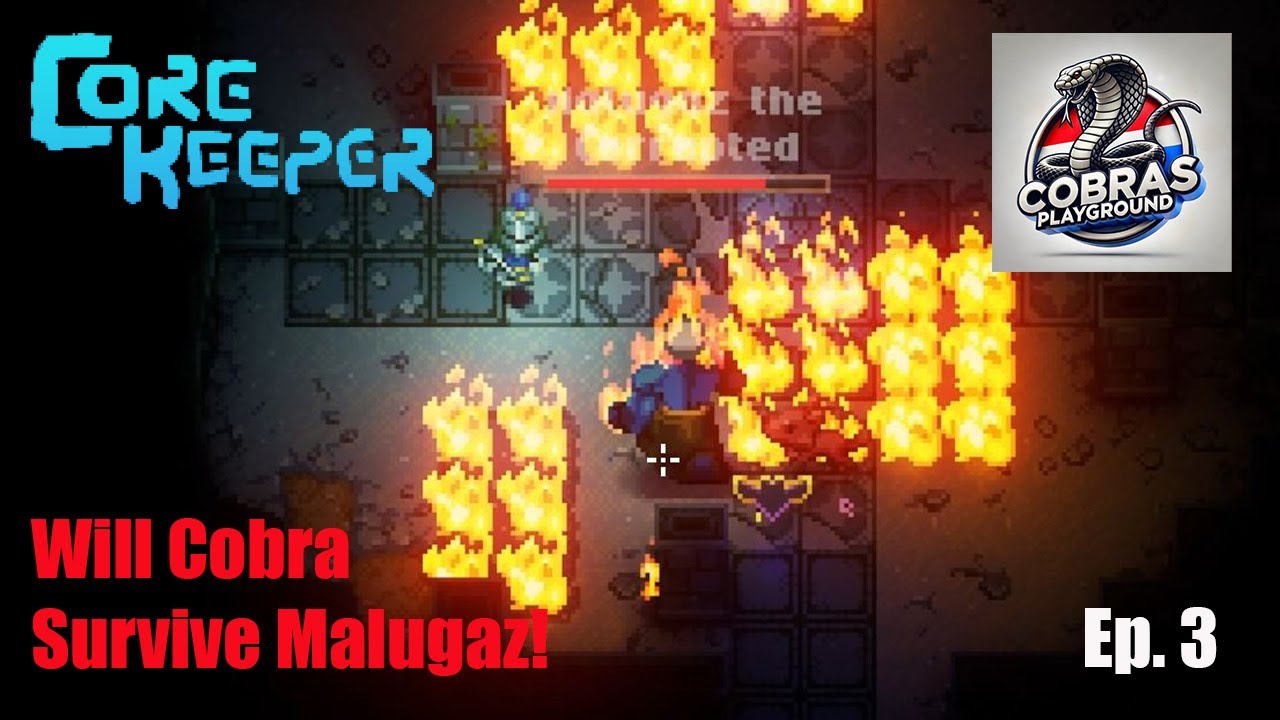 Can we kill Malugaz the Corrupted?! Core Keeper 1.0.1 Hard World Ep 3 ...
