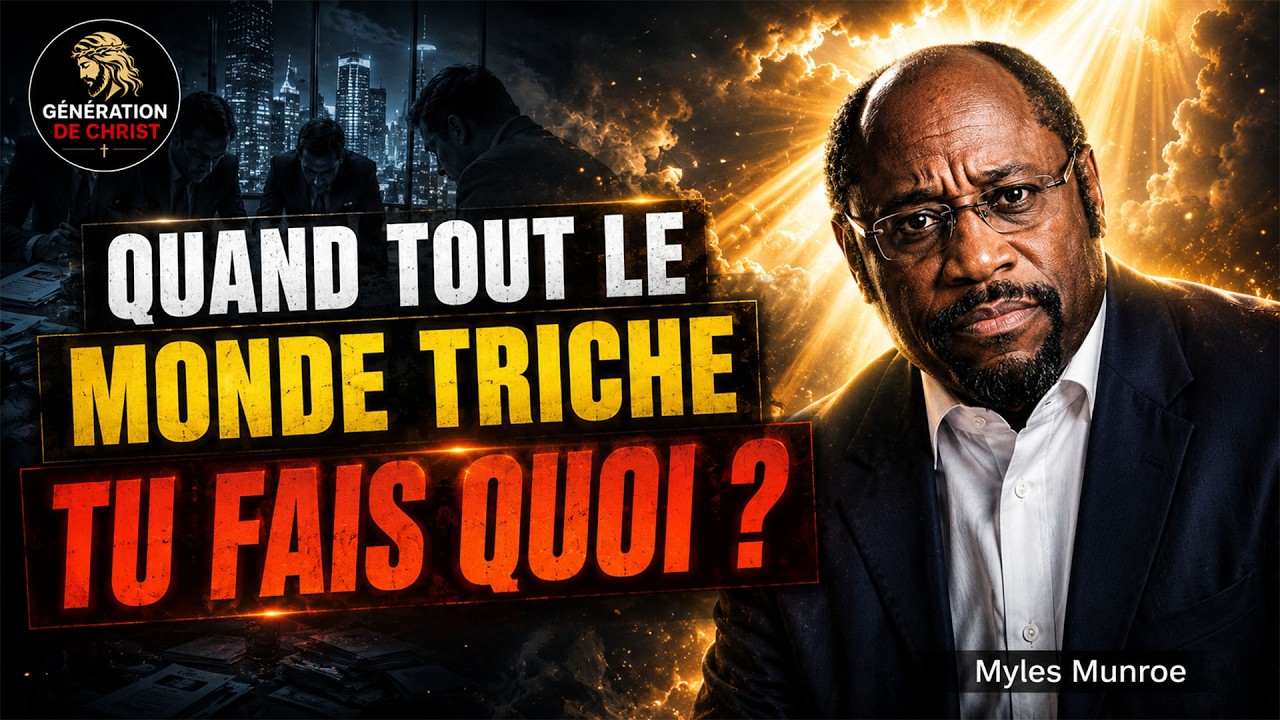 L'intégrité au travail quand tout le monde triche | Dr Myles E. Munroe ...