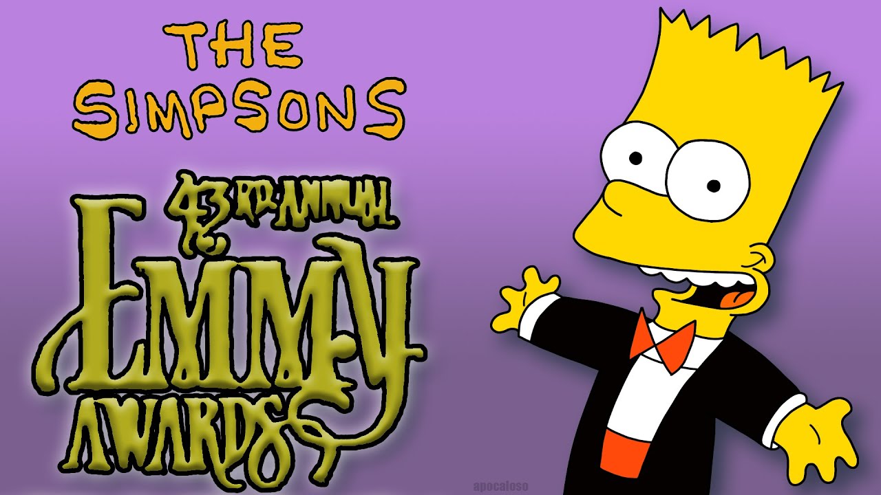 The Simpsons - Bart introduces the 43rd Primetime Emmy Awards (1991 ...