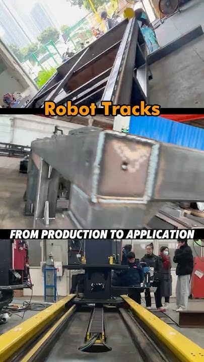 EVSROBOT Robot Tracks: Precision Manufacturing and Real-World Application#track #rail #evsrobot ...