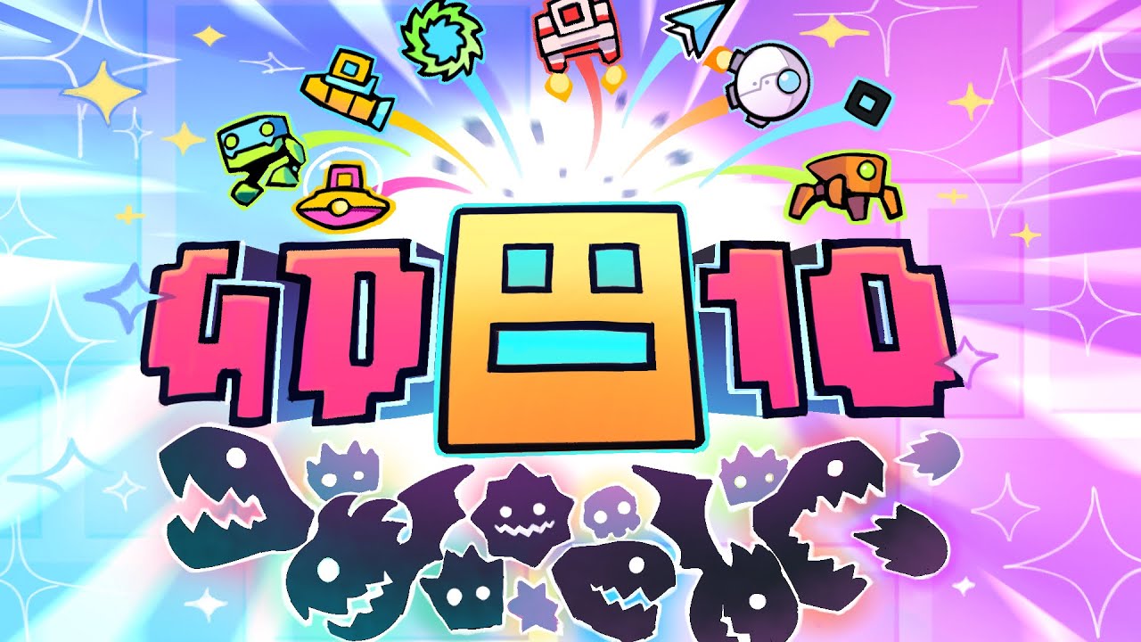 Geometry Dash 10-Year Anniversary - YouTube