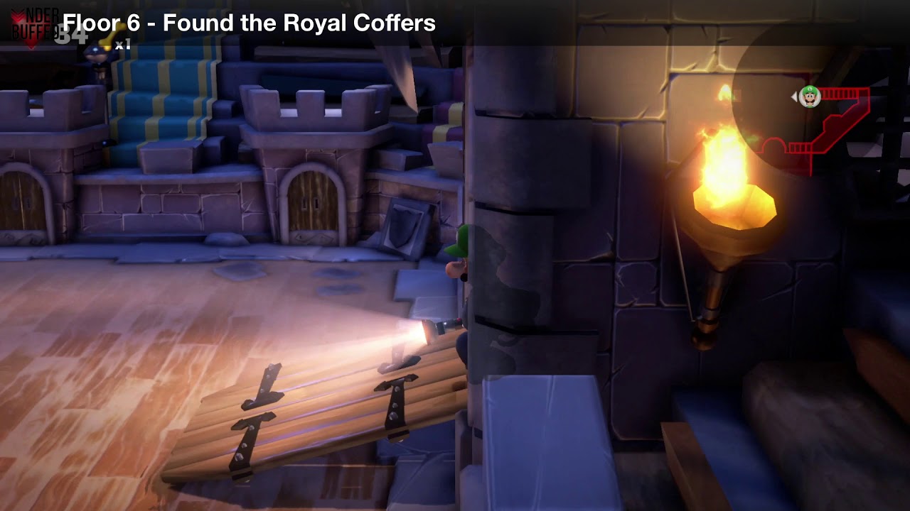 Luigi's Mansion 3 - Floor 6 Achievement - Found the royal coffers in ...