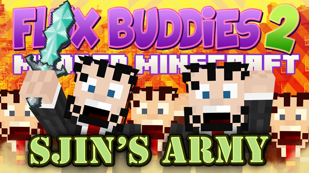 Minecraft Mods Flux Buddies 2.0 #130 Sjin's Army - YouTube