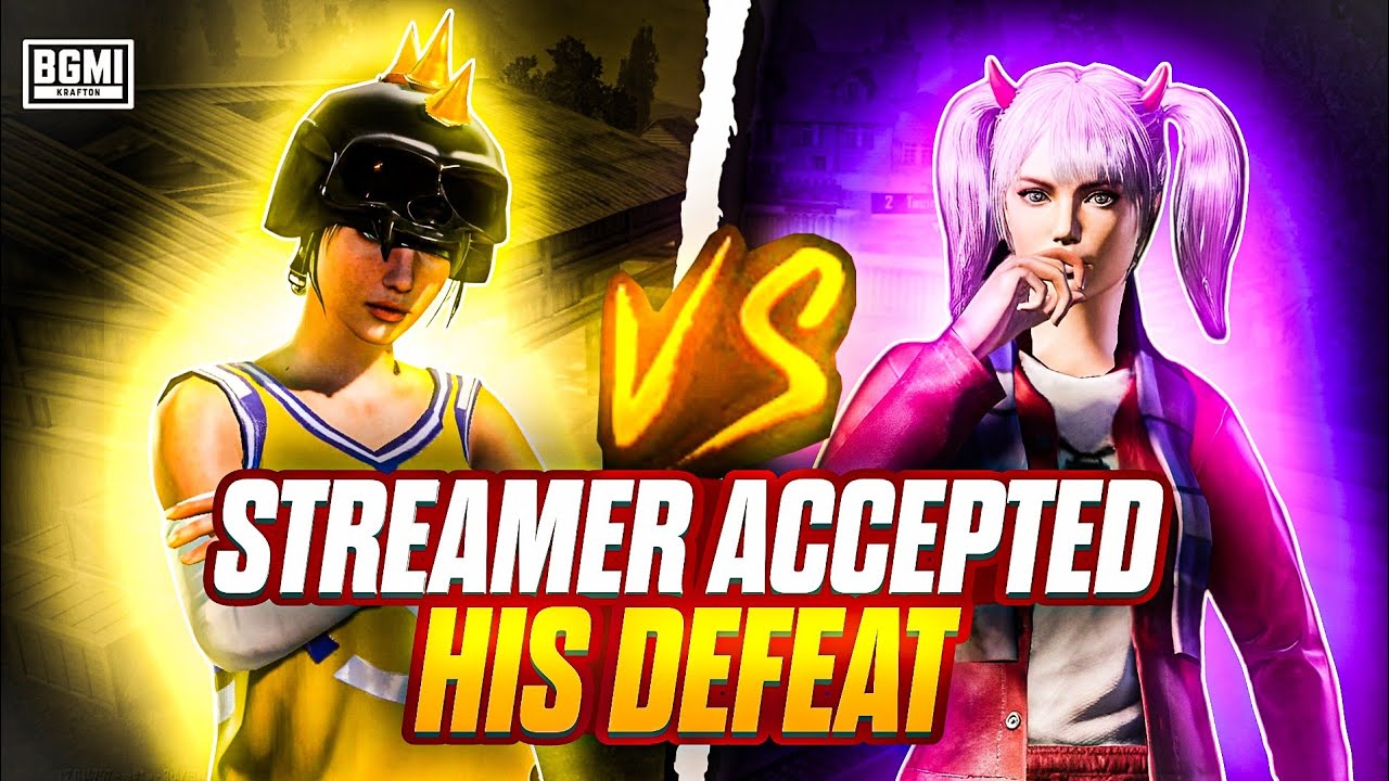 STREAMER ACCEPTED HIS DEFEAT 🥵AFTER SEE MY SKILL HACK*🔥 - YouTube