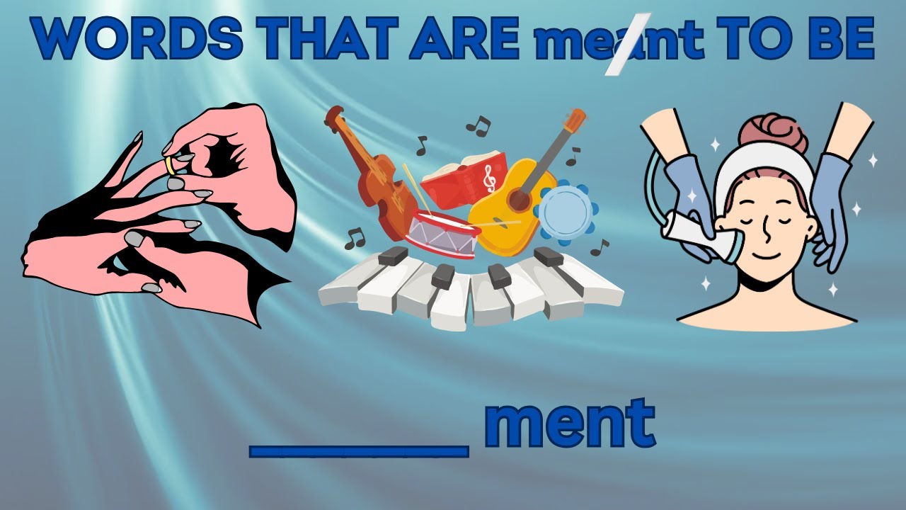 GUESS THE ment WORD in 5 seconds | SUFFIX QUIZ | PICTURE GAME ...