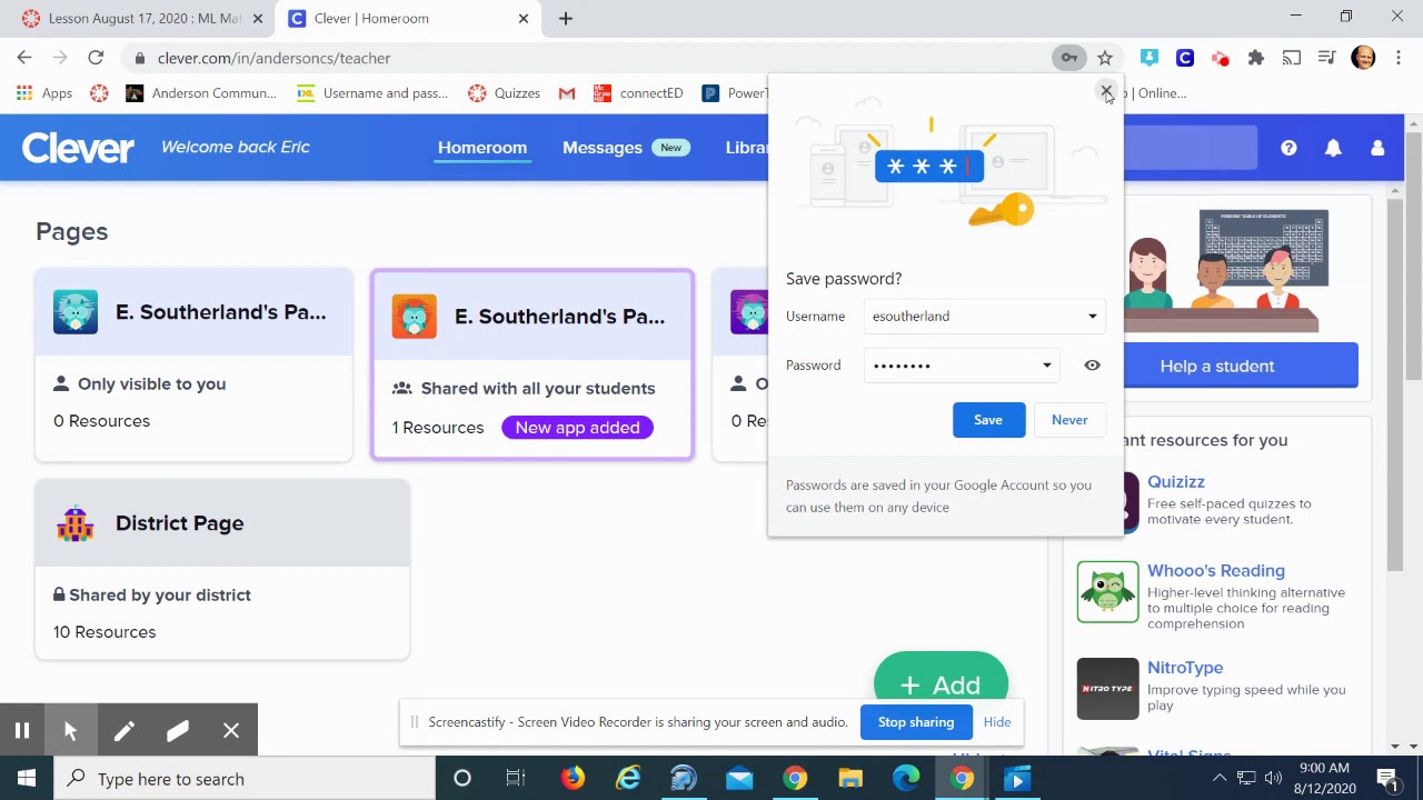 Login into Clever tutorial - YouTube