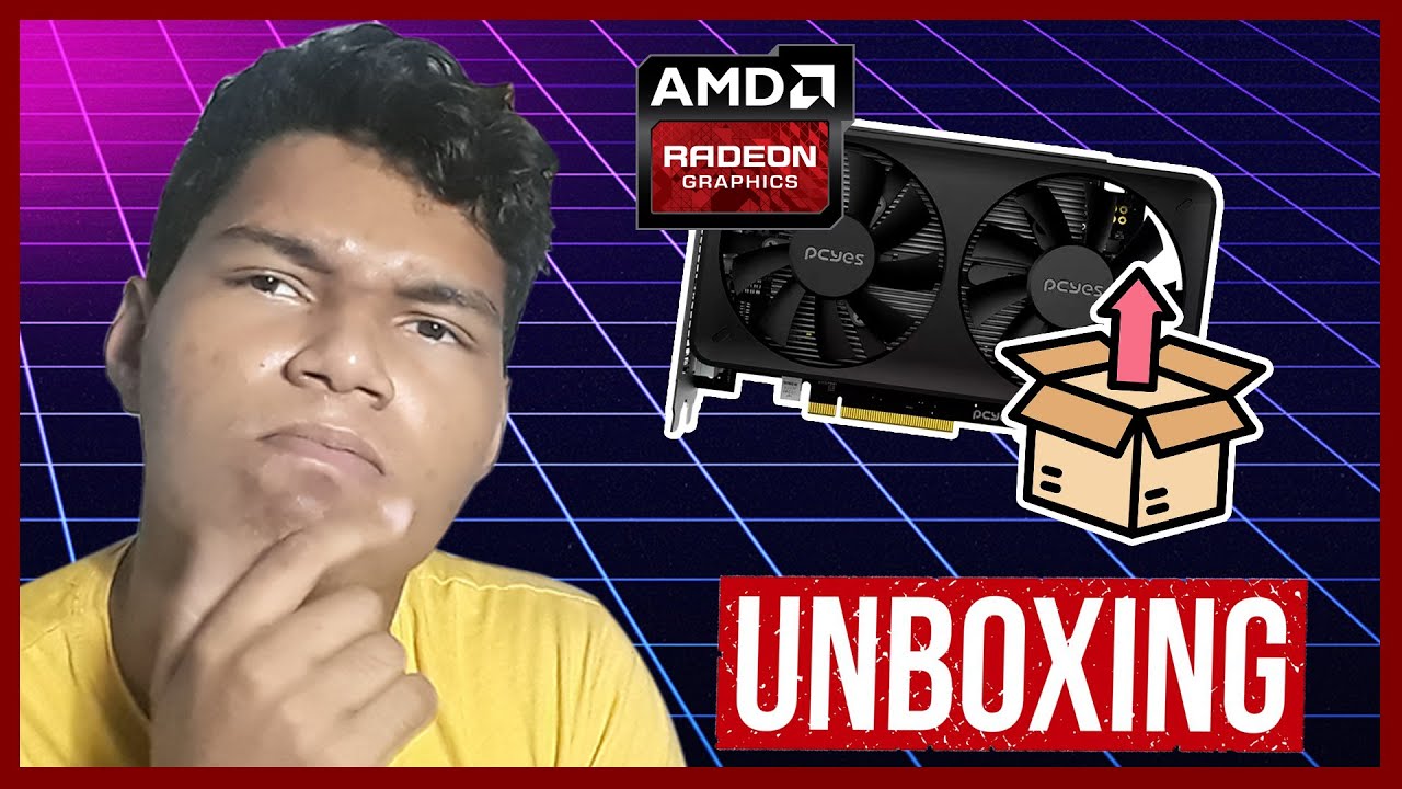 UNBOXING DA RX550 PC YES DE 4GB - MINHA PRIMEIRA PLACA BOA - YouTube