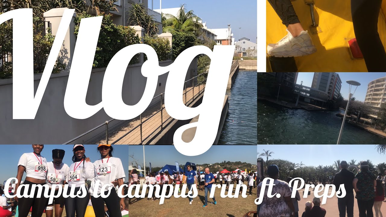 VLOG | CAMPUS TO CAMPUS RUN FT. MY DANCE MOVES - YouTube