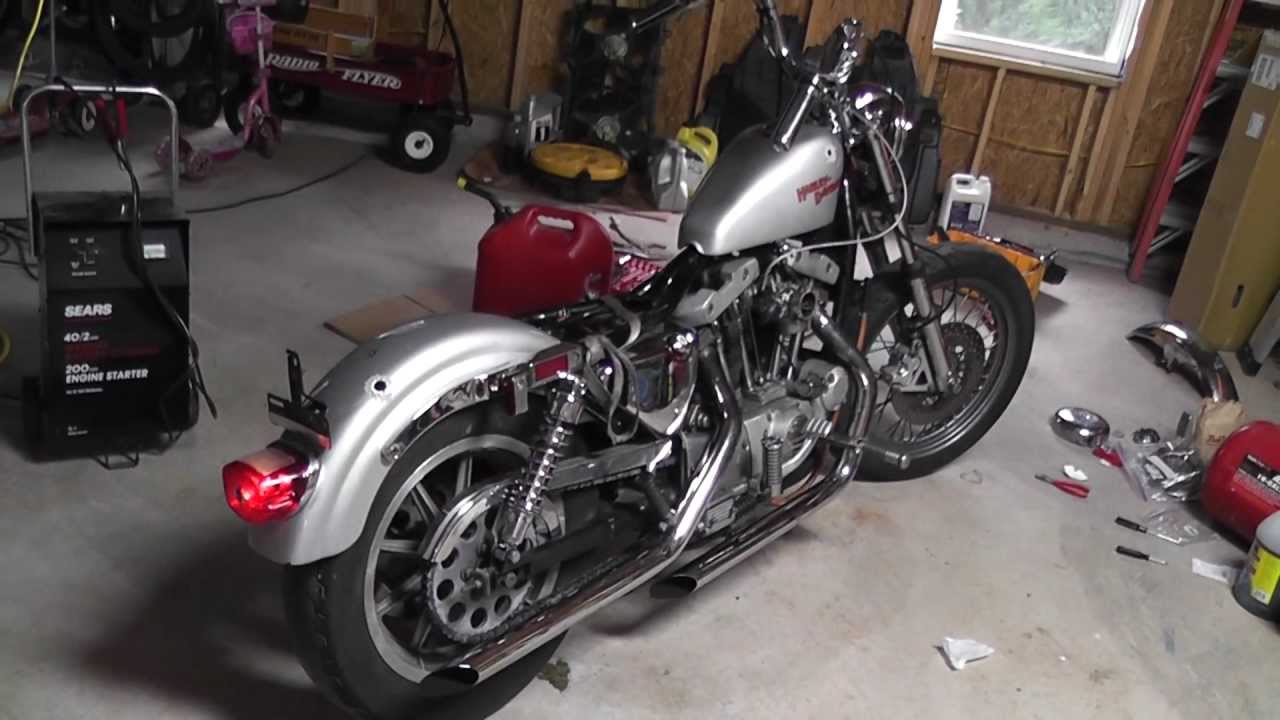 Newly Acquired 1985 Sportster XLX - YouTube