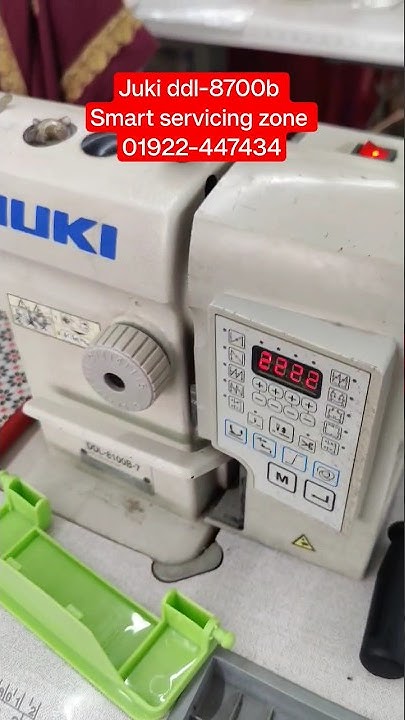 JUKI DDL-8100B - YouTube