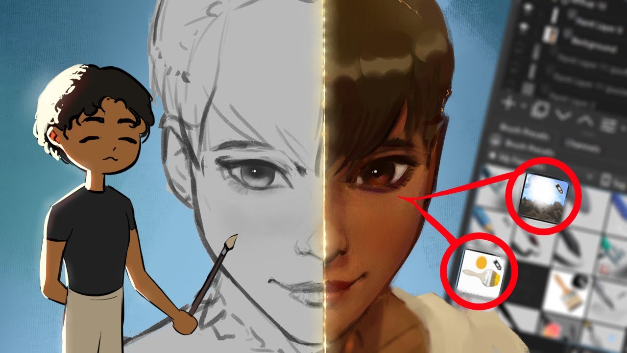 How to Shade like an Art God! - YouTube