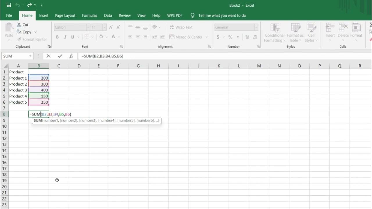 How to Learn Excel Formula (Basic Excel) - YouTube
