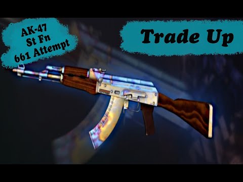 Pattern 661 ST FN AK47 CASE HARDENED TRADEUP ATTEMPT! CSGO - YouTube