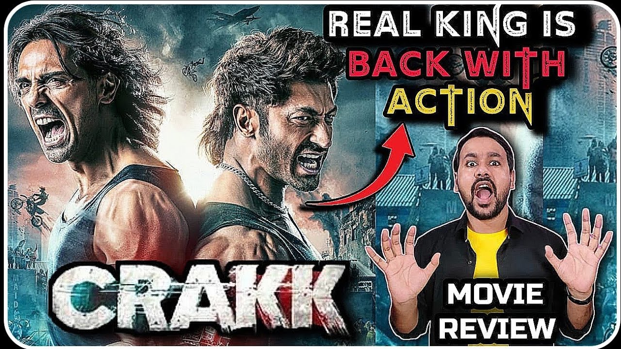 CRAKK : Real Action Hero Vidyut🔥🔥| Crakk Movie Review | Vidyut Jammwal ...
