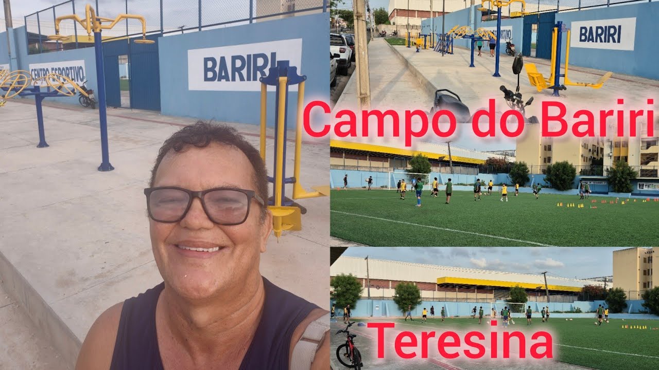 Campo do BARIRI Após a reforma!.Teresina Piauí - YouTube