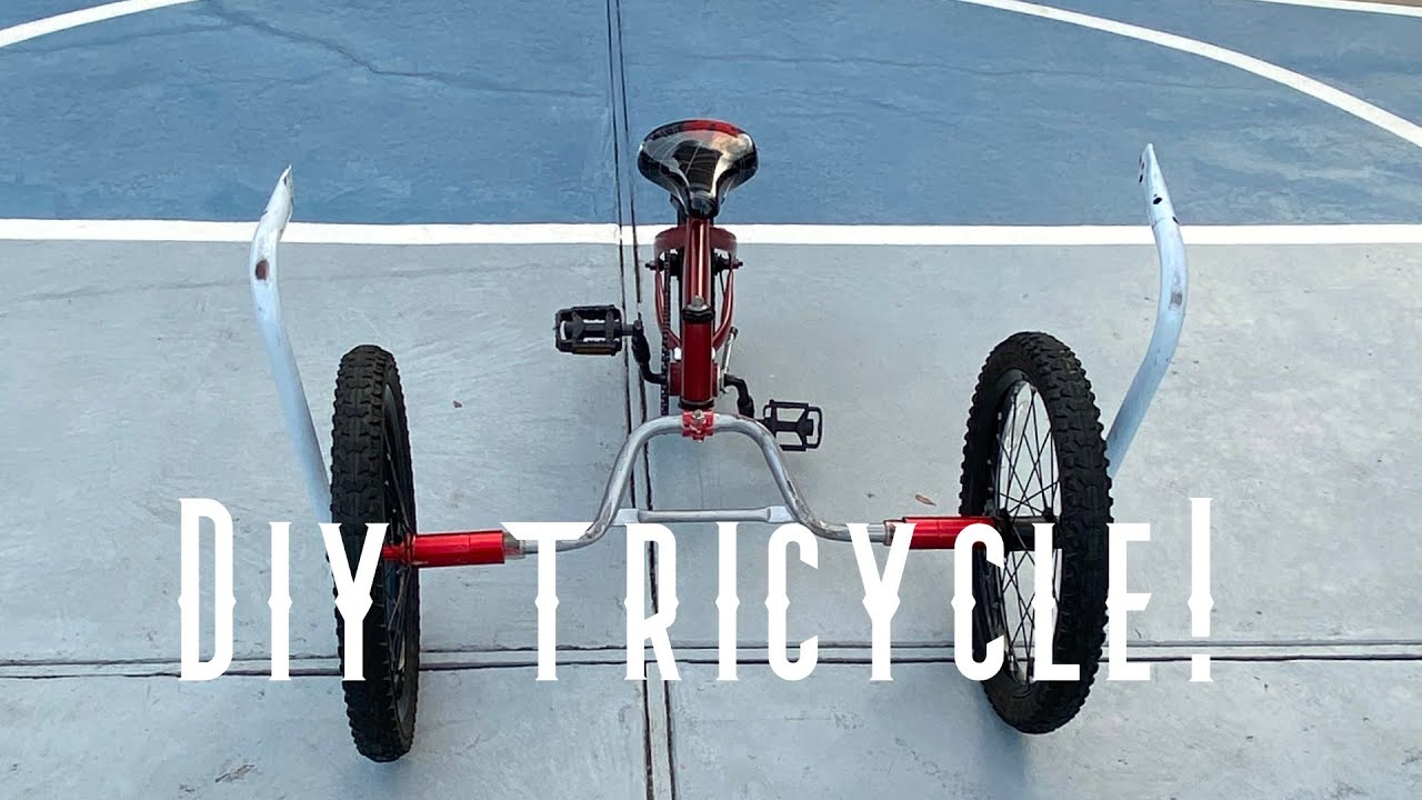 Diy tricycle! - YouTube