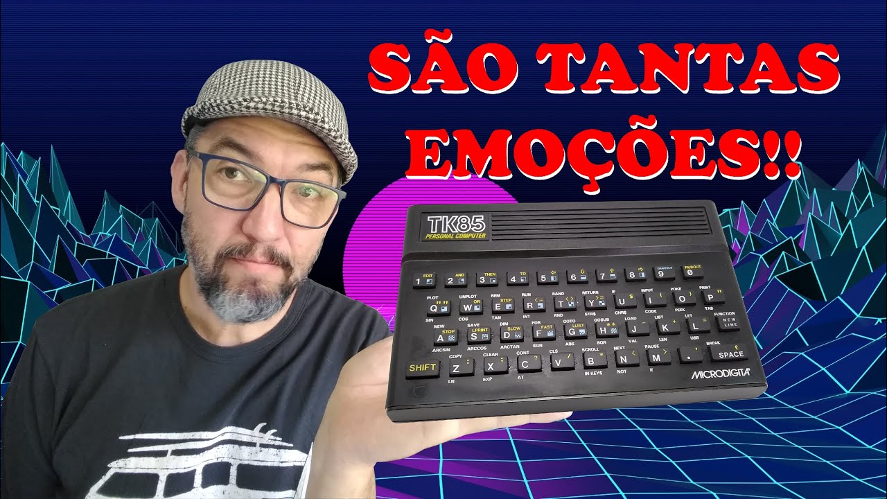 DE VOLTA AO PASSADO COM UM TK85 MICRODIGITAL - RETROCOMPUTAÇÃO - YouTube