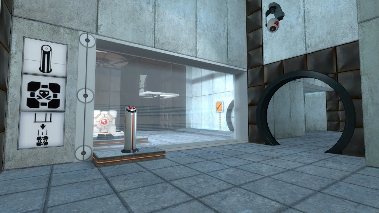 Portal - Still Alive 03 - Portals challenge (Gold strategy) - YouTube