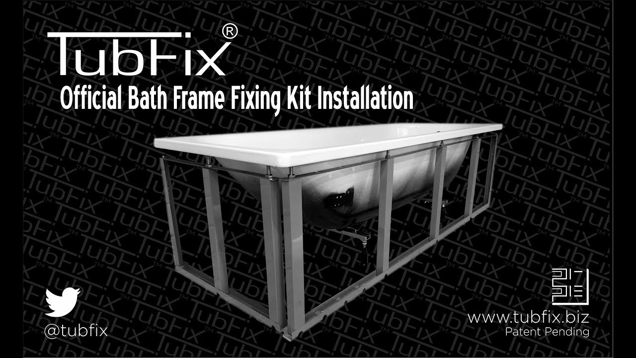 TubFix Bathframe Installation - YouTube