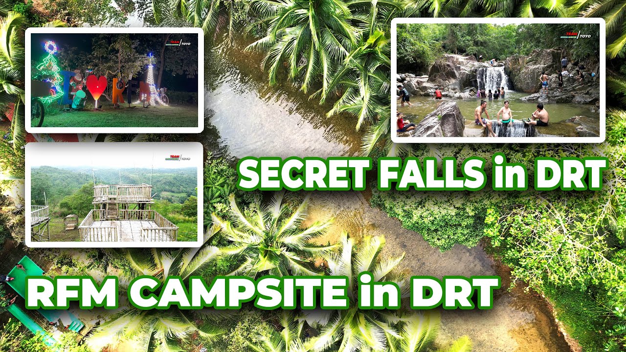 RFM CAMPSITE Camping and Side Trip in SECRET FALLS (DRT BULACAN) - YouTube