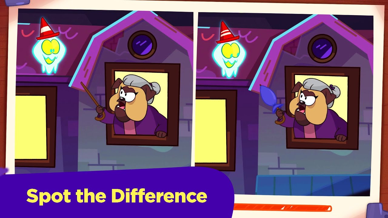 Spot the difference from the episode "Ghost Terror" - YouTube