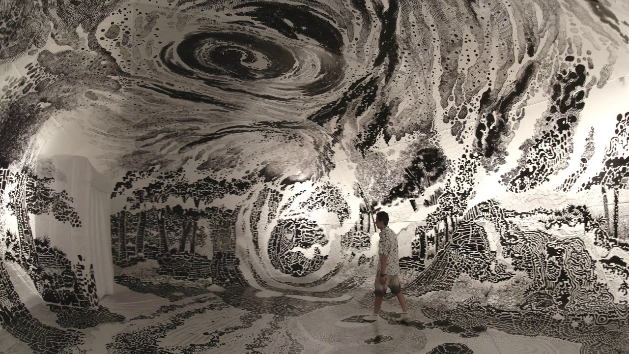 Paradise drawing by Oscar Oiwa - YouTube