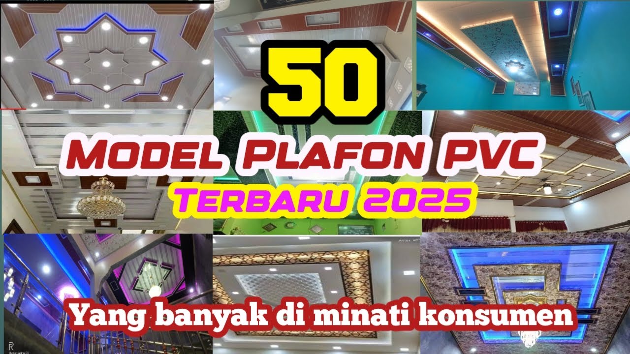 50 Model plafon PVC Terbaru 2025 - YouTube
