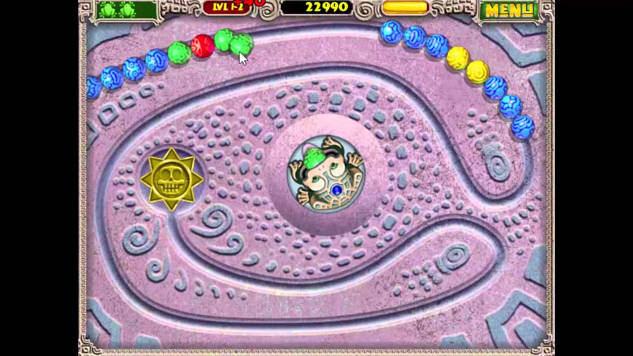 Zuma Deluxe Level 1-2 - YouTube