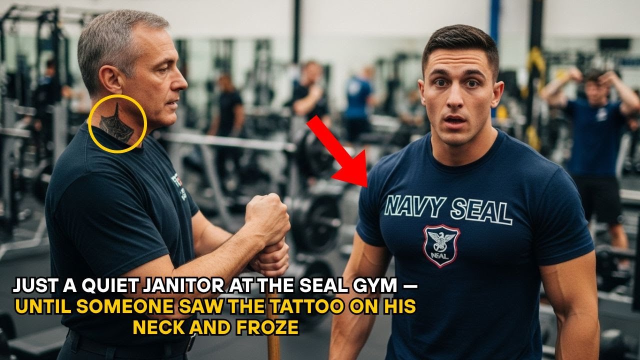 Just a Quiet Janitor at the SEAL Gym — Until Someone Saw the Tattoo on ...