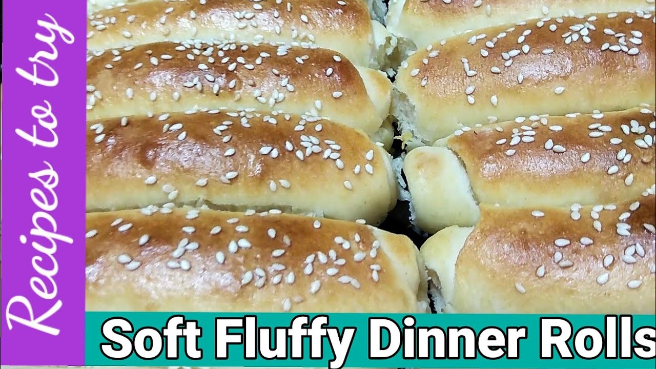 Soft Fluffy Dinner Rolls Recipe | Bun Recipe | Tasty Aromatic Buns That ...