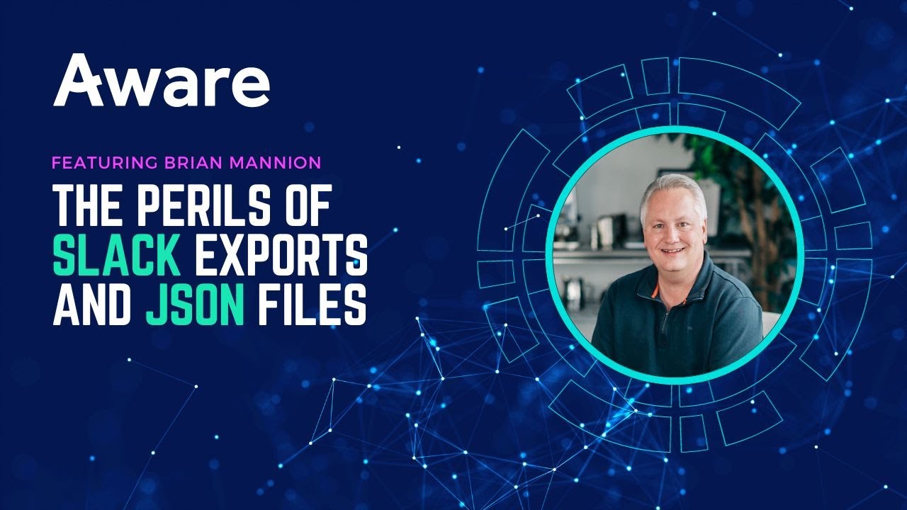 The Perils of Slack Exports and JSON Files - YouTube