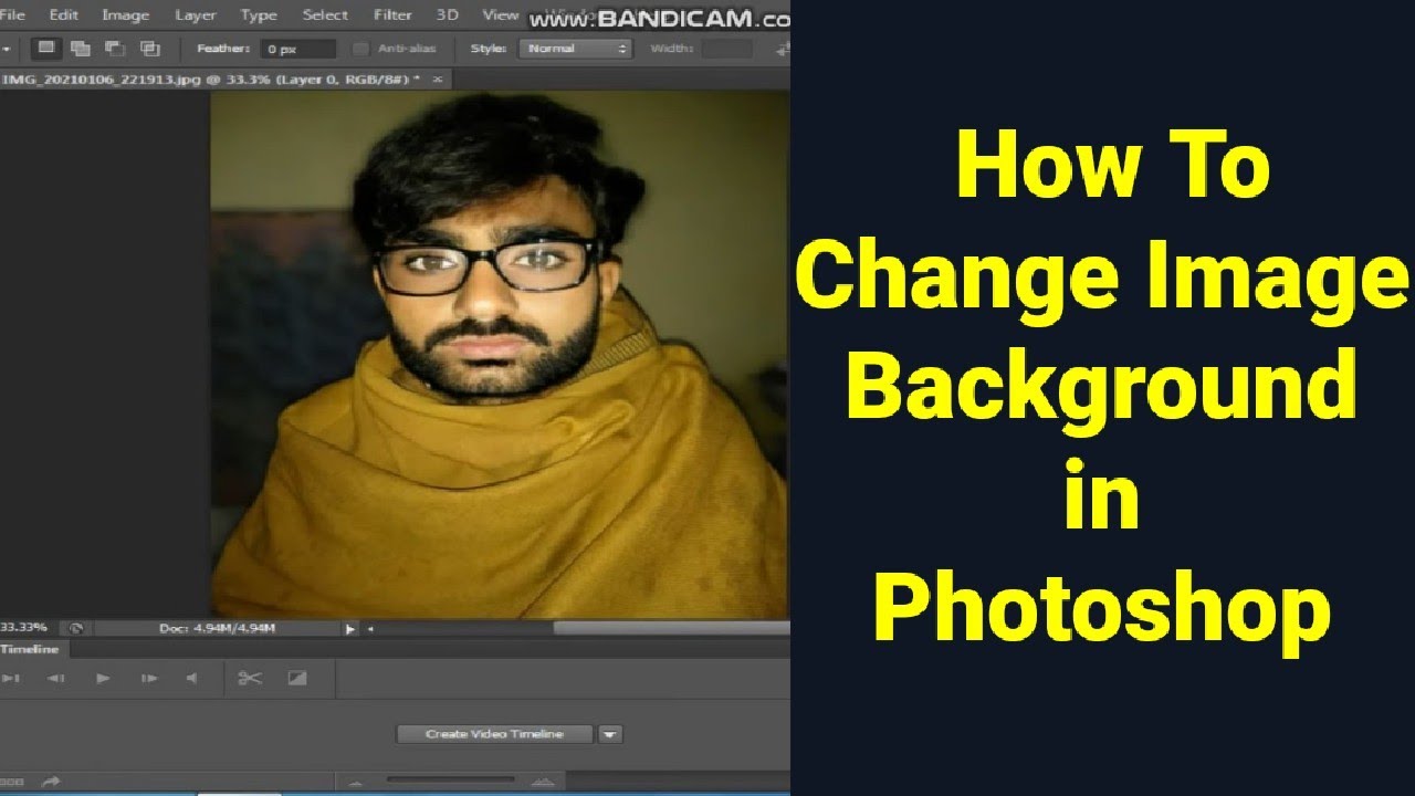 How To Change Image Background In Photoshop YouTube How To Change Image Background In Photoshop YouTube