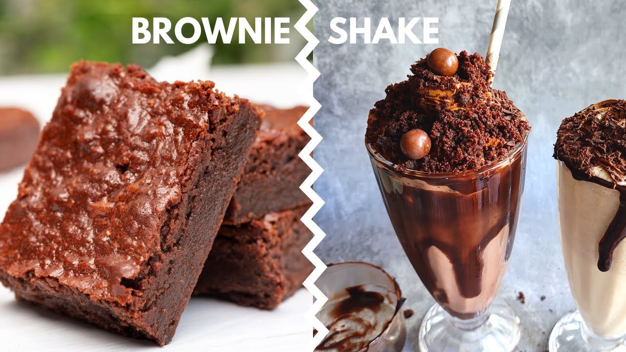 Easy Brownie Recipe | Brownie Shake Recipe | Summer Shake | Freak Shake ...