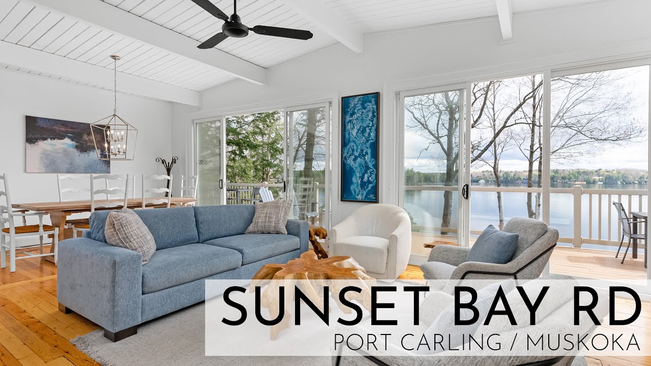 Pristine Cottage Vibes on Lake Muskoka - Kate Slater Chestnut Park Real ...