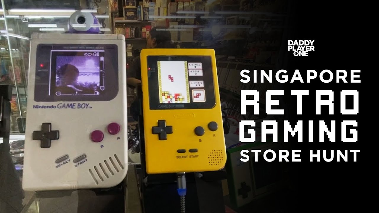 Singapore Retro Gaming Store Hunt - YouTube