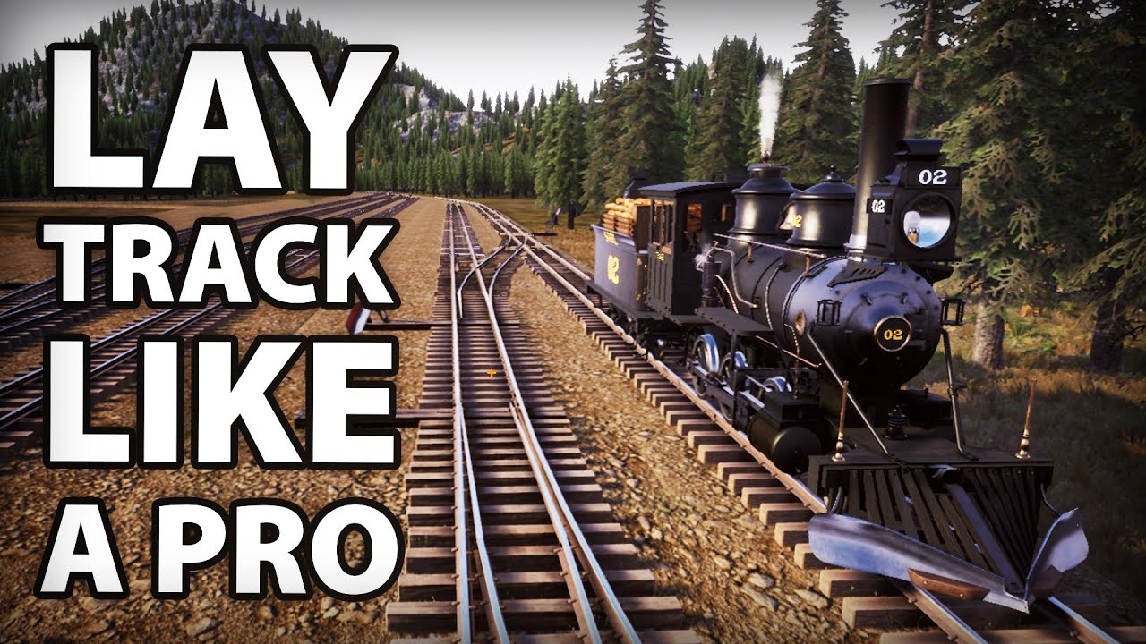 Railroads Online! Guide - Advanced Track Laying (Tutorial) - YouTube