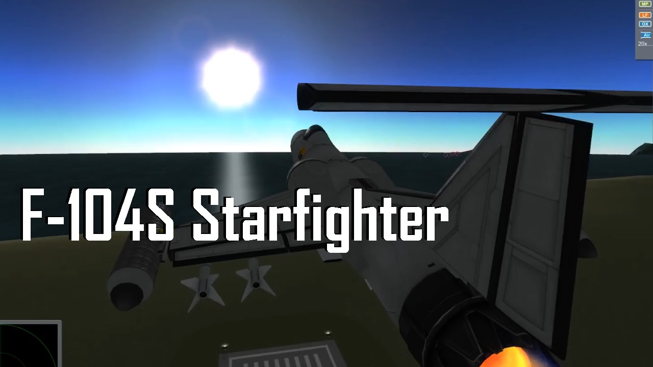 KSP - The F-104S Starfighter - YouTube