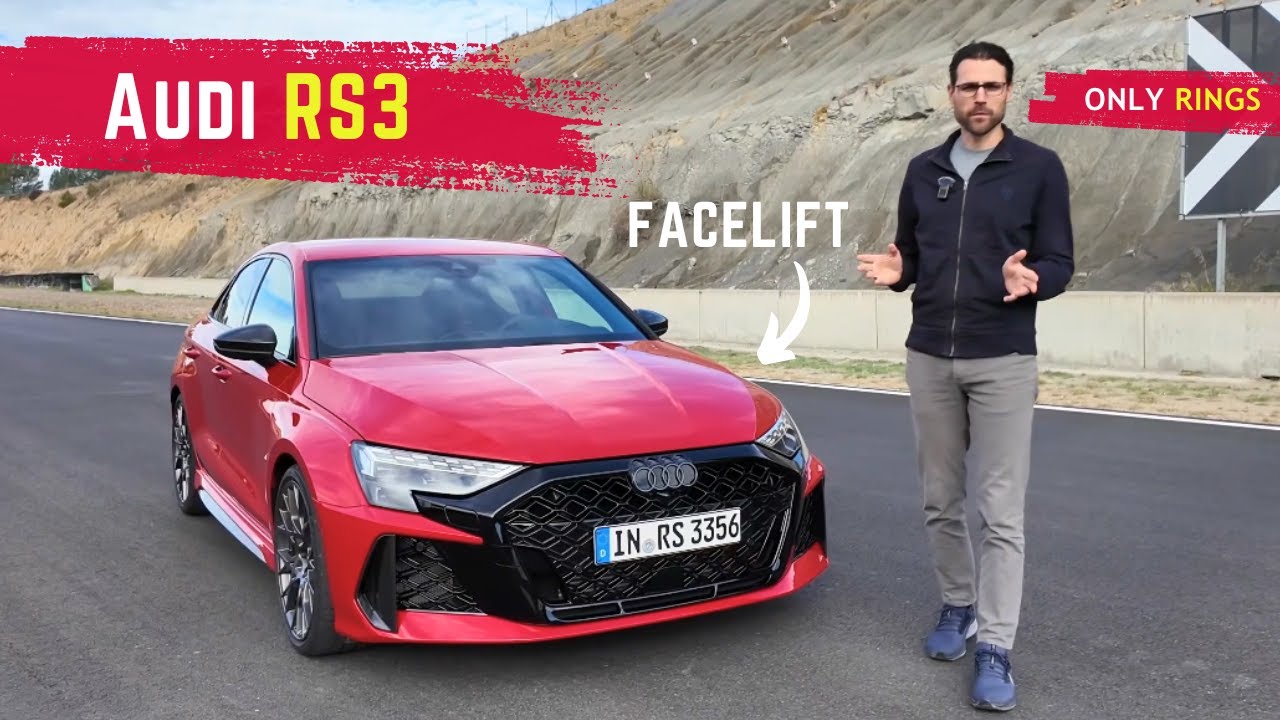 2025 Audi RS3 facelift - The 5-Cyl monster lives on ! - YouTube