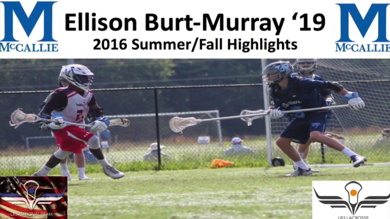 Ellison Burt-Murray Summer/Fall Highlights - YouTube