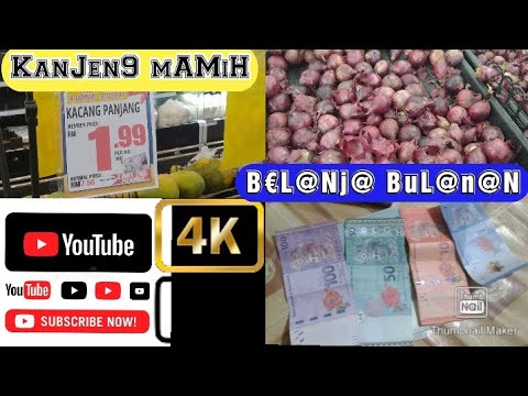 JADI TANTE TANTE‼️BELANJA DI PLAZA MALAYSIA  #tante #belanjamingguan #youtube