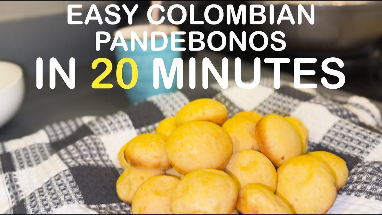 Easy Colombian Pandebonos How to Make in 20 Minutes - YouTube
