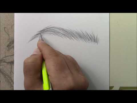 Kaş Çizimi Nasıl Yapılır - How To Draw Eyebrows