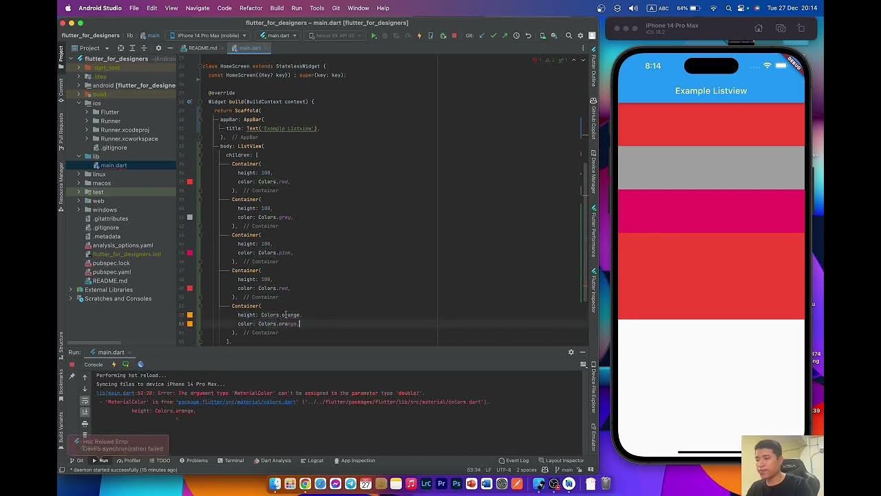 #10 ListView & ListView Builder - Learn Flutter From Scratch - YouTube