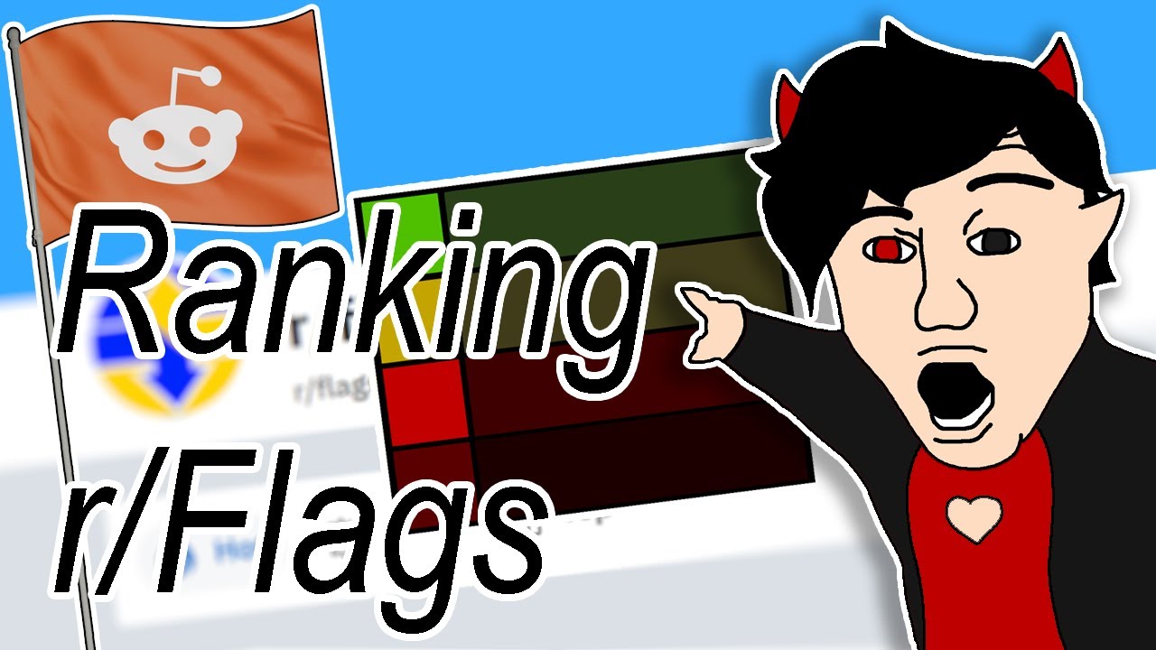 RANKING REDDIT FLAGS - YouTube