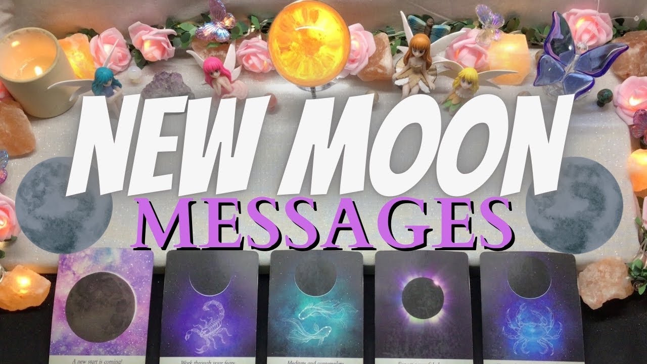 Pick a Card 🔮 Tarot 🔮 New Moon Messages - YouTube