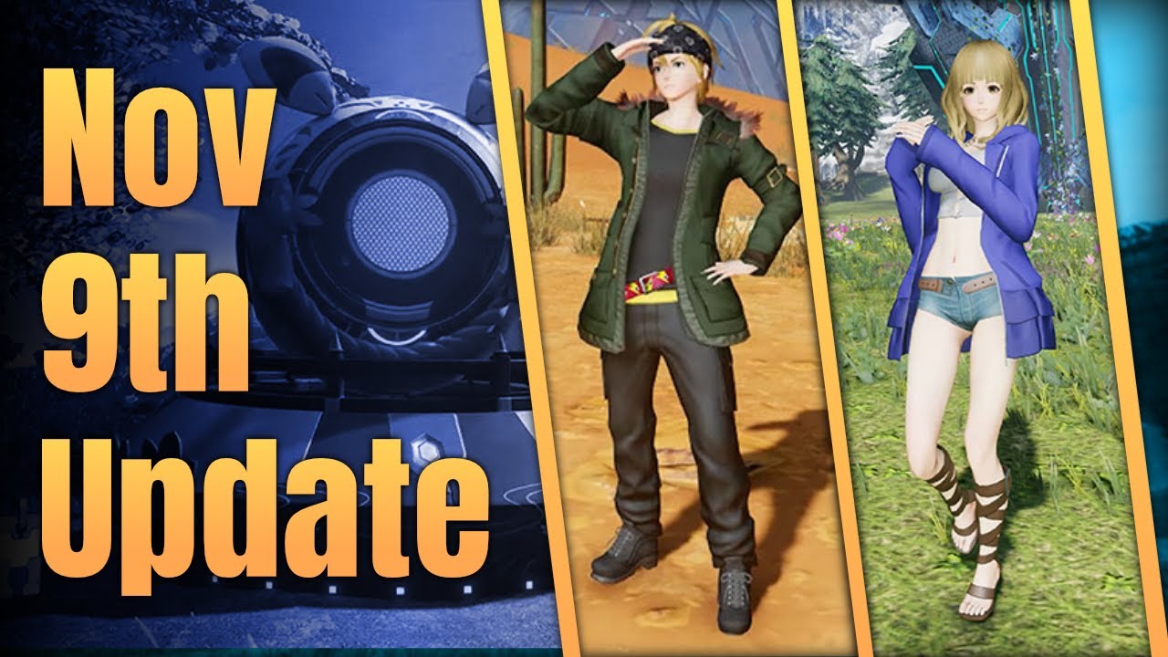 November 9th Update | More Casual Wear! | PSO2:NGS - YouTube