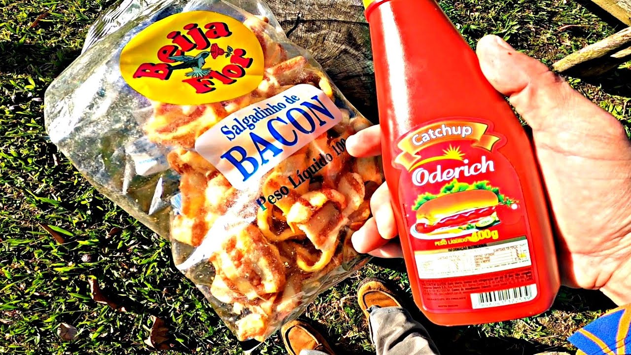 COMI BACONZITOS COM KETCHUP!!! - YouTube